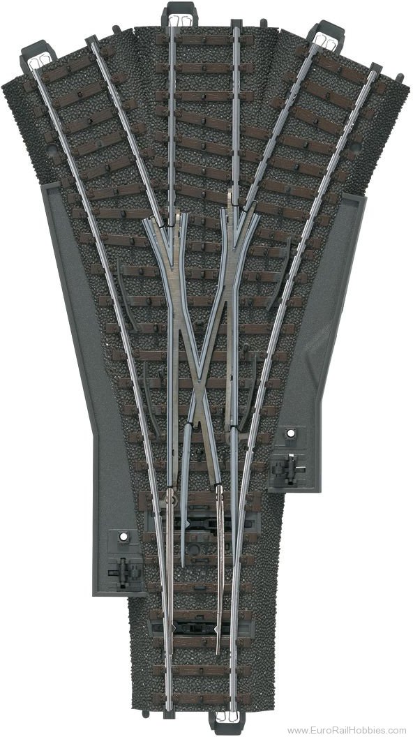 Marklin 24630 HO C TRACK THREE WAY TURNOUT