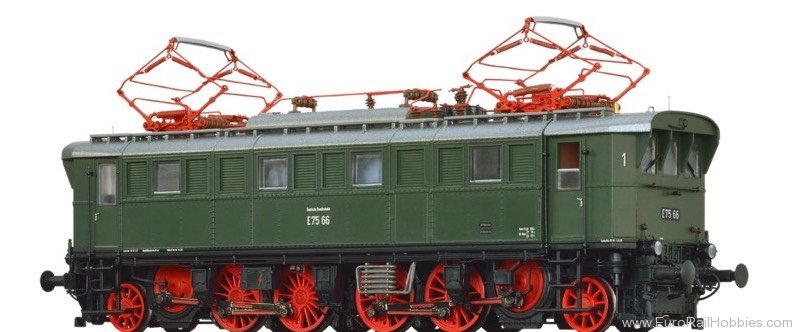 Brawa 43219 HO Electric Locomotive BR E75 DB (AC Digital