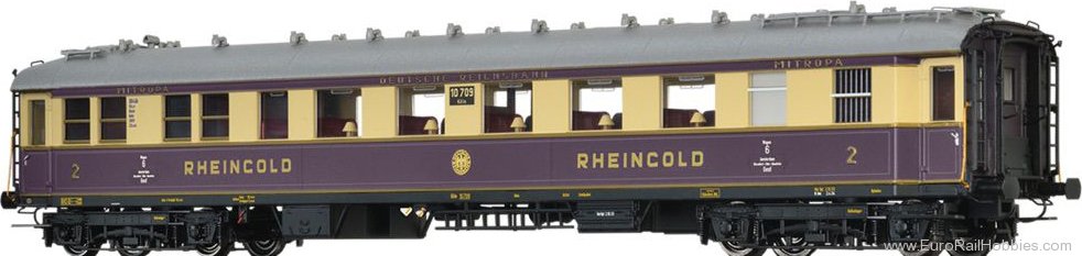 Brawa 46434 HO Rheingold Express Train Coach SB4uk
