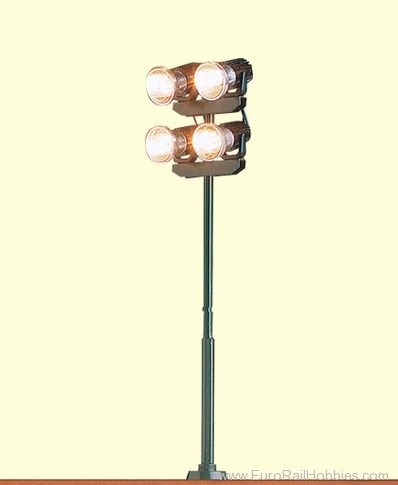 Brawa 84052 HO Floodlight, 4-arm, Pin-Socket