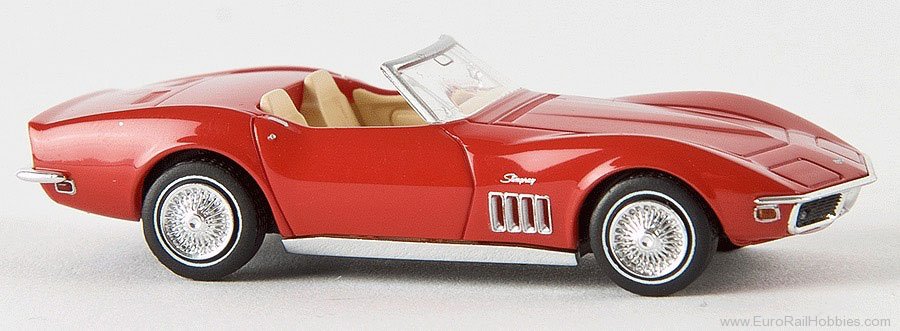 Brekina 19969 HO 1967-1973 Chevrolet Corvette C3 Convertible