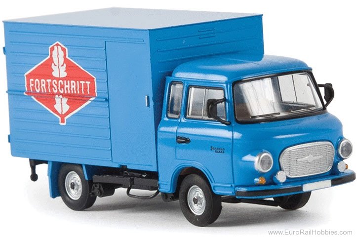 Brekina 30355 HO 1961-1991 Barkas B 1000 Box Van Delivery