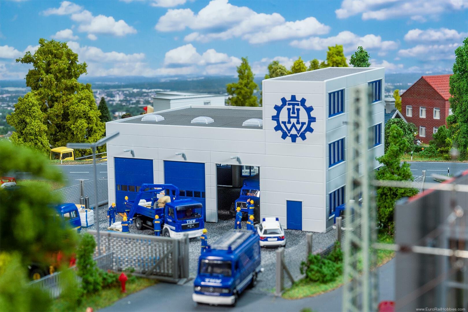 Faller 130790 HO THW Building