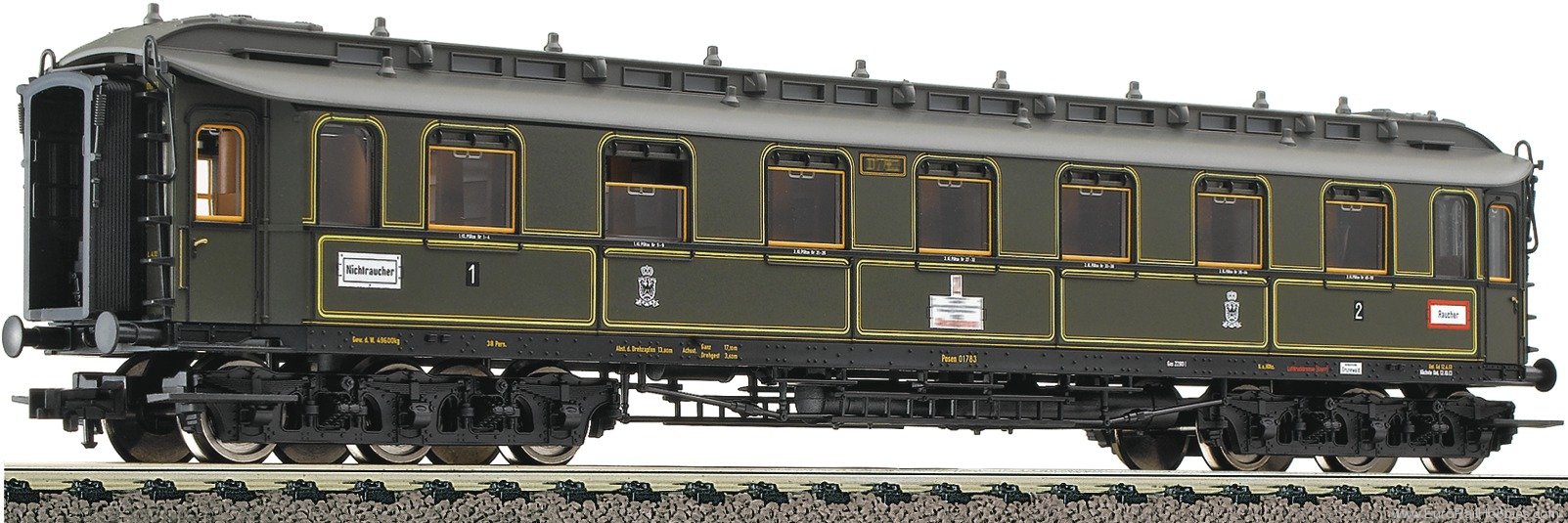 Fleischmann 515103 HO 1st/2nd class 6-axle express coach