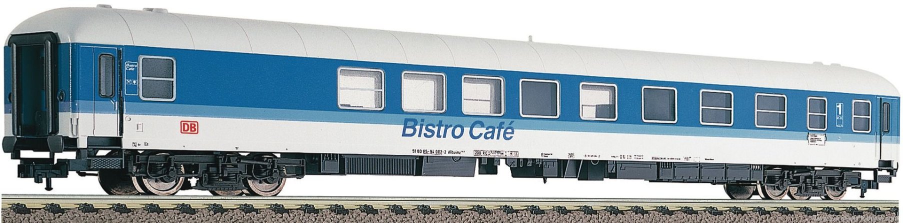 Fleischmann 517801 HO INTERREGIO-WAGEN BISTRO Blue
