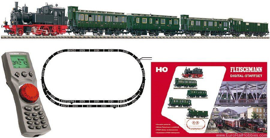 Fleischmann 631182 HO Digital Passenger Starter Set