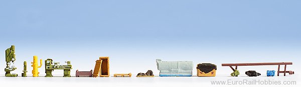 Noch 14850 HO Workshop Accessories