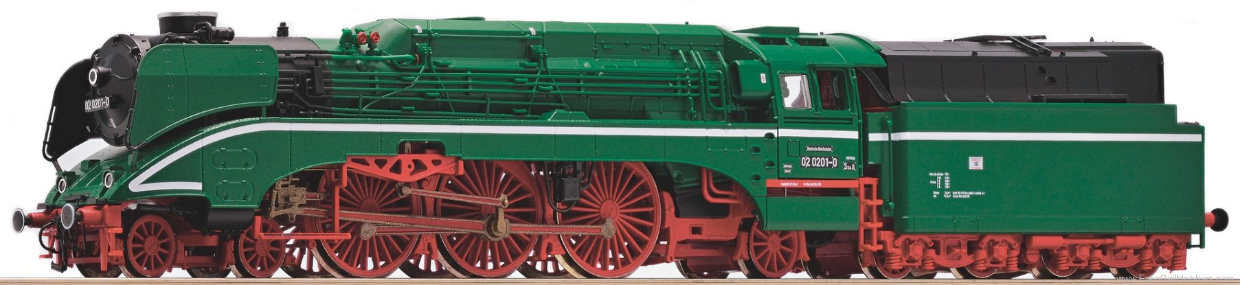 Roco 36030 TT Steam locomotive 02 0201-0, DR (DCC