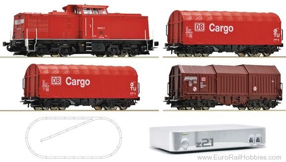 Roco 41501 HO z21 digital starter set diesel locomotive
