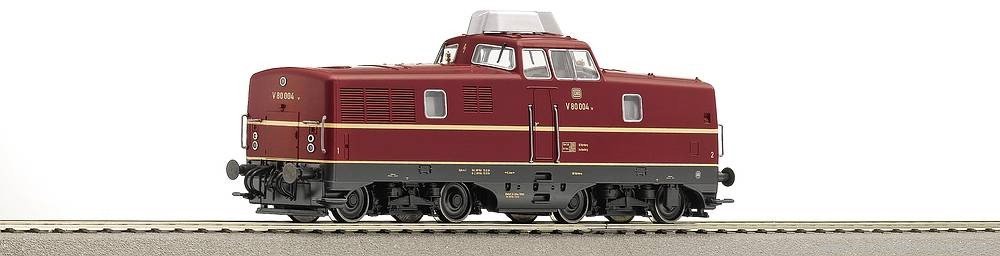 Roco 63384 HO Diesel locomotive class V 80, DB, DC