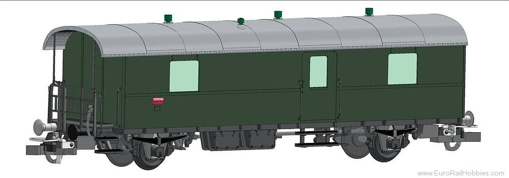 Roco 64249 HO Mail wagon type N28, DRG