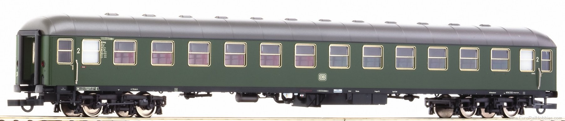 Roco 64488 HO 2nd class express coach, DB