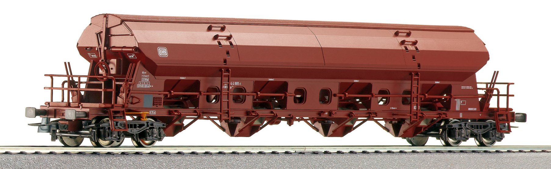 Roco 66370 HO Swing roof wagon, DB