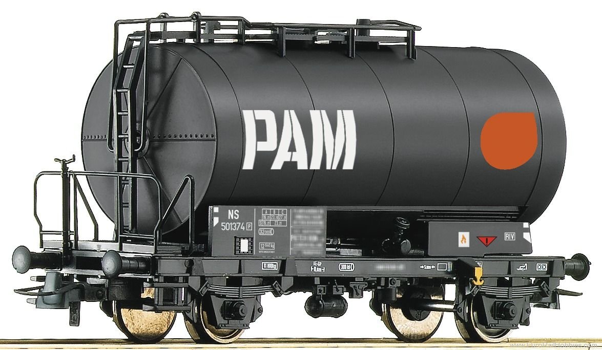 Roco 67454 HO NS Tank Car 2a. PAM Black
