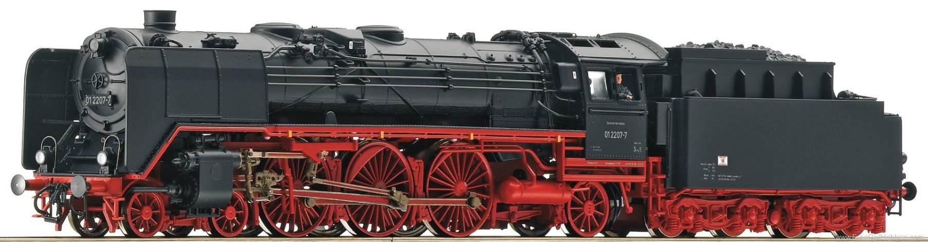 Roco 72131 HO DR Steam Locomotive BR 01 (DCC w/Sound)