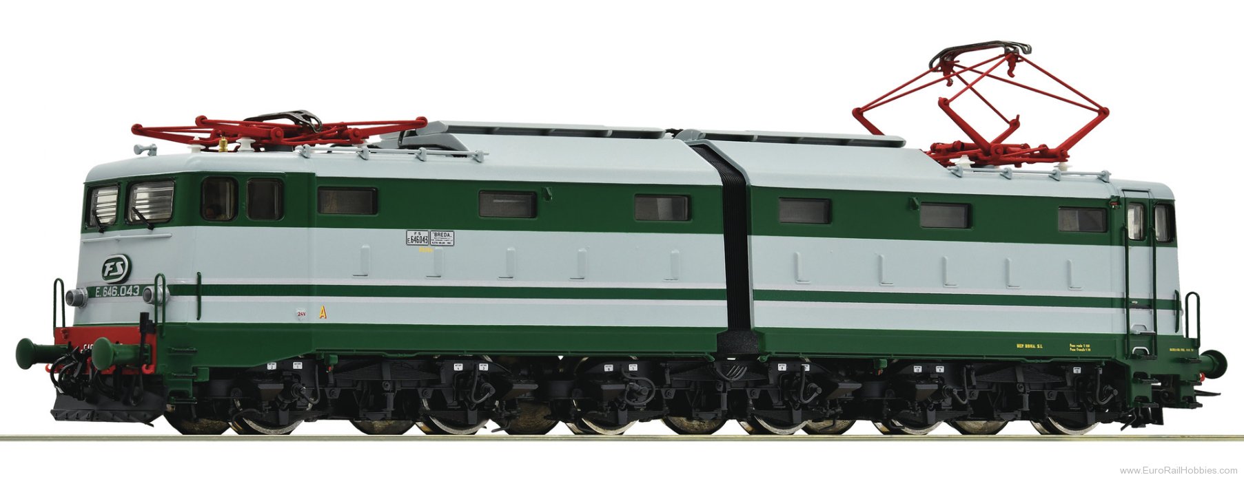 Roco 73165 HO FS E.646.043 Electric Locomotive DCC
