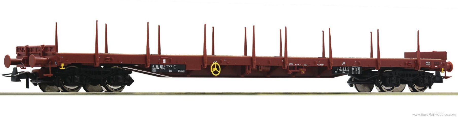 Roco 76402 HO Stake wagon, FS