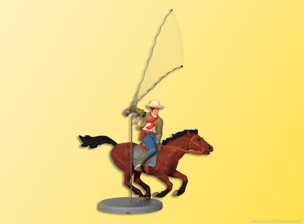 Viessmann 5197 HO HO Cowboy with horse, moving (e-Motion)