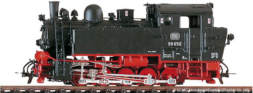 Bemo 1006801 HOm DB VI K 99 651, Ep.III Dampflokfertigmodell