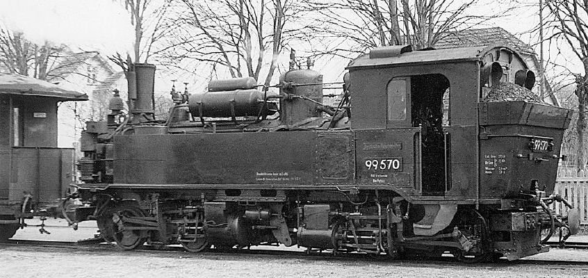 Bemo 1016853 HOe Steam Locomotive 99.553 of the DR