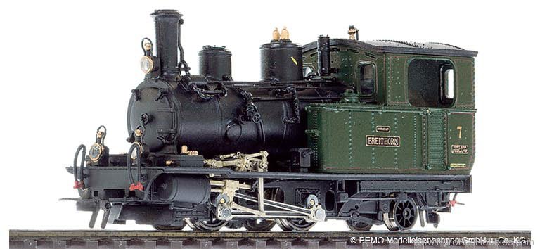 Bemo 1292527 HOm BVZ HG 2/3 7 'Breithorn' grün