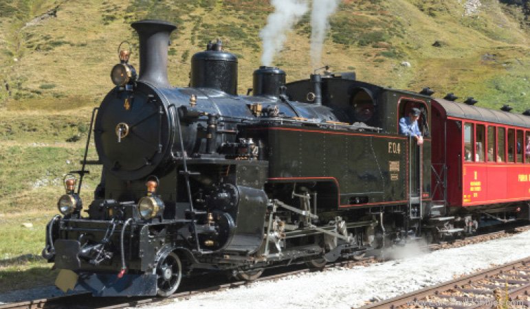 Bemo 1294224 HOm DFB HG 3/44 Steam Locomotive - METAL