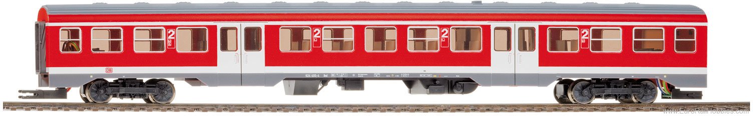 Bemo 1523840 HO DB AG 934 441 Mittelwagen verkehrsrot