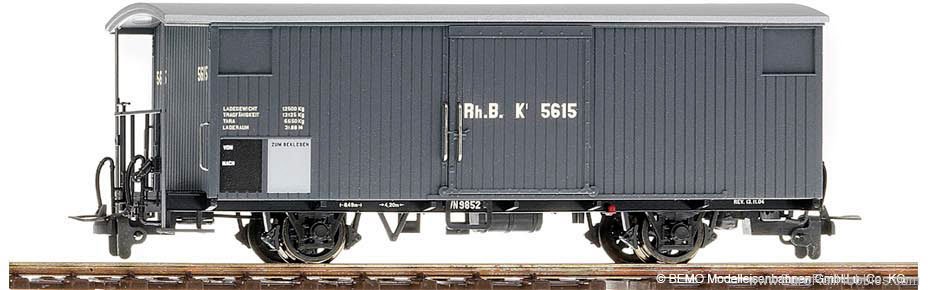 Bemo 2293145 HOm RhB Güterwagen K1 5615 Museum