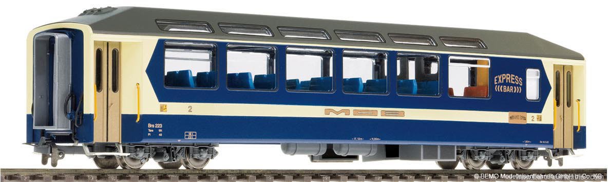 Bemo 3296303 HOm MOB Brs 223 'Panoramic Express'