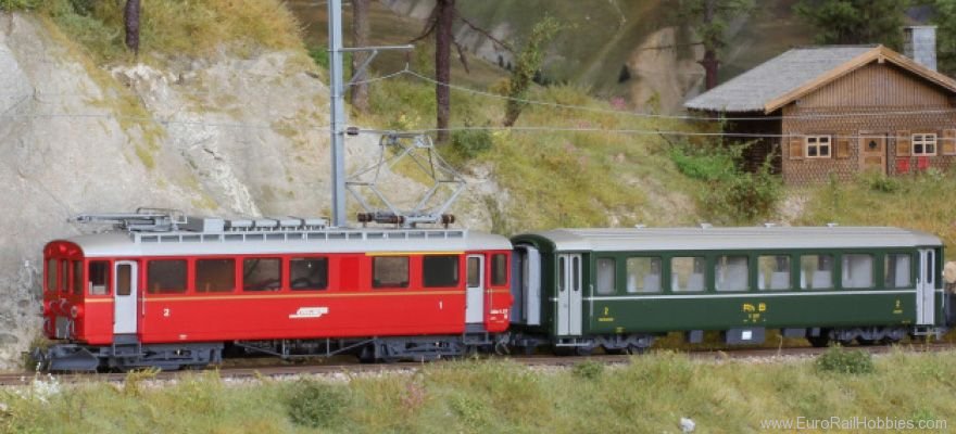 Bemo 7268121 HOm Train Set Berninabahn of the RhB