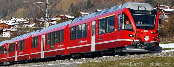 Bemo 7344114 HOm RhB Allegra ABe 8/12 3514 "Steivan