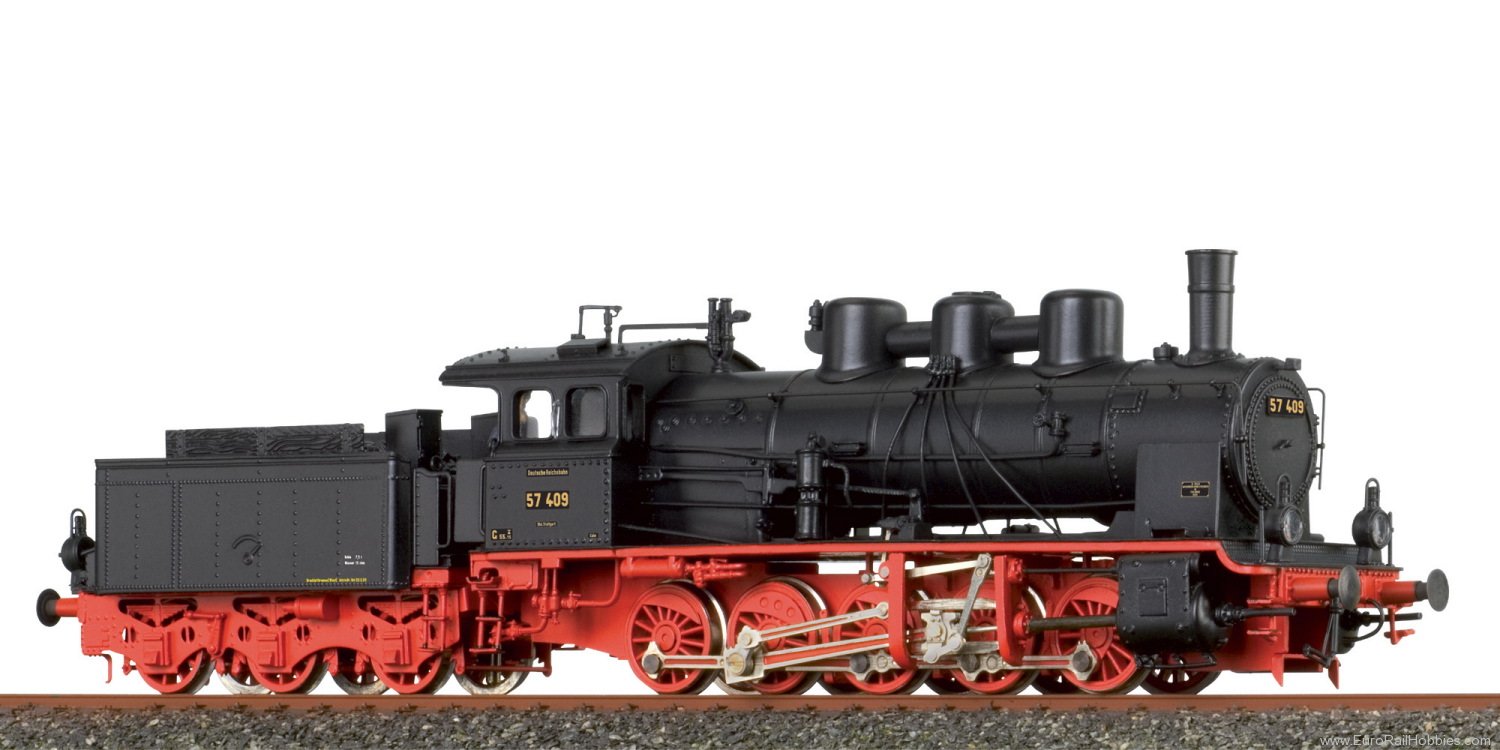 Brawa 40151 HO DRG BR 57.4 Steam Locomotive AC-Digital