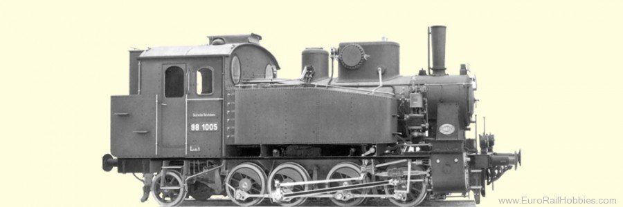 Brawa 40550 HO Tank locomotive class 98 DRG