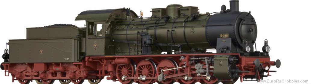 Brawa 40843 HO Steam Locomotive BR G10 K.P.E.V. (AC