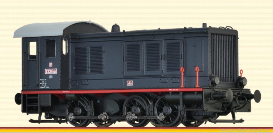 Brawa 41640 HO Diesel Locomotive T334 CSD (DC Digital