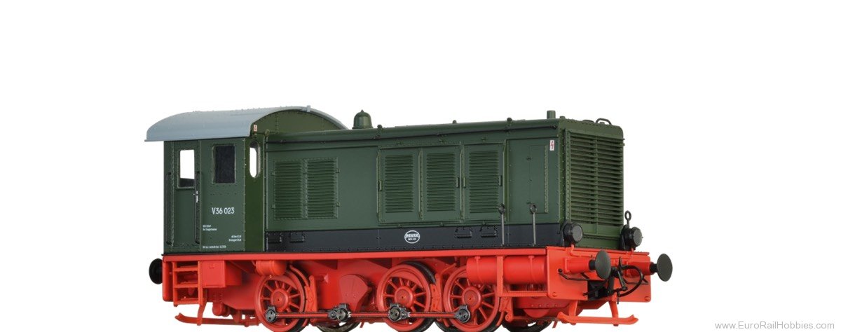 Brawa 41652 HO Diesel Locomotive V36 DR (DC Digital
