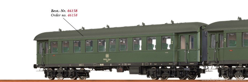 Brawa 46158 HO Passenger Coach Bye-36/50 DB (Factory