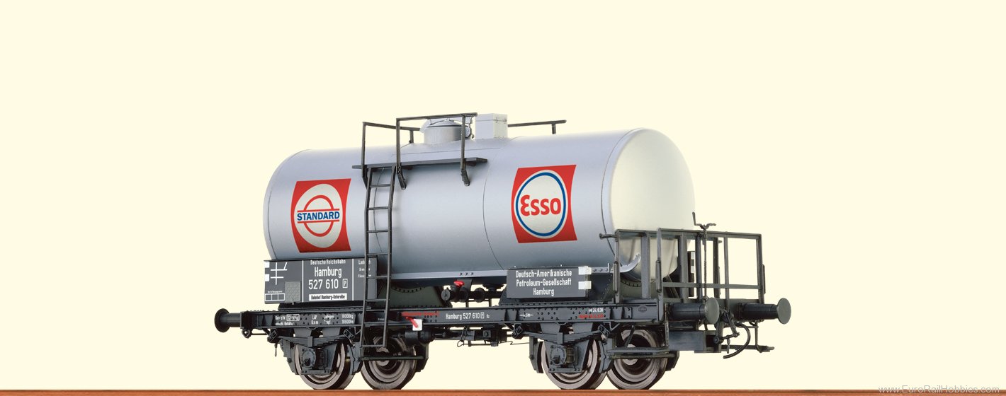 Brawa 49205 HO DRG Tank Car 2-axle ,Esso''