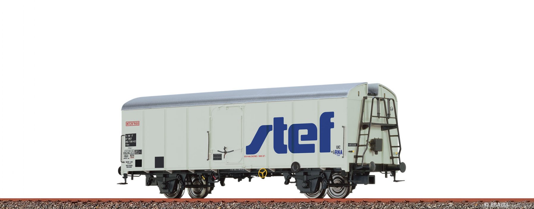 Brawa 51150 HO BRAWA SNCF Refrigerator Car Ibes 'STEF'