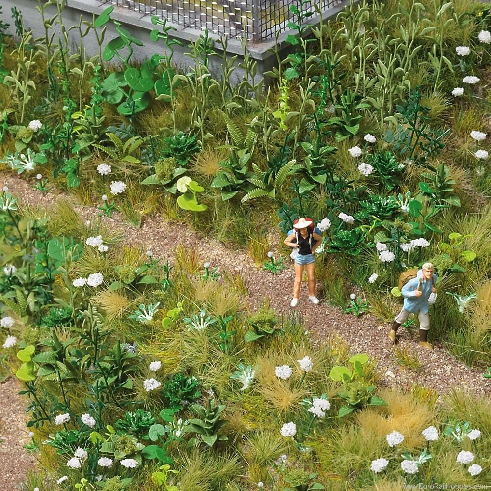 Busch 1227 HO Weed & Wildflower Set