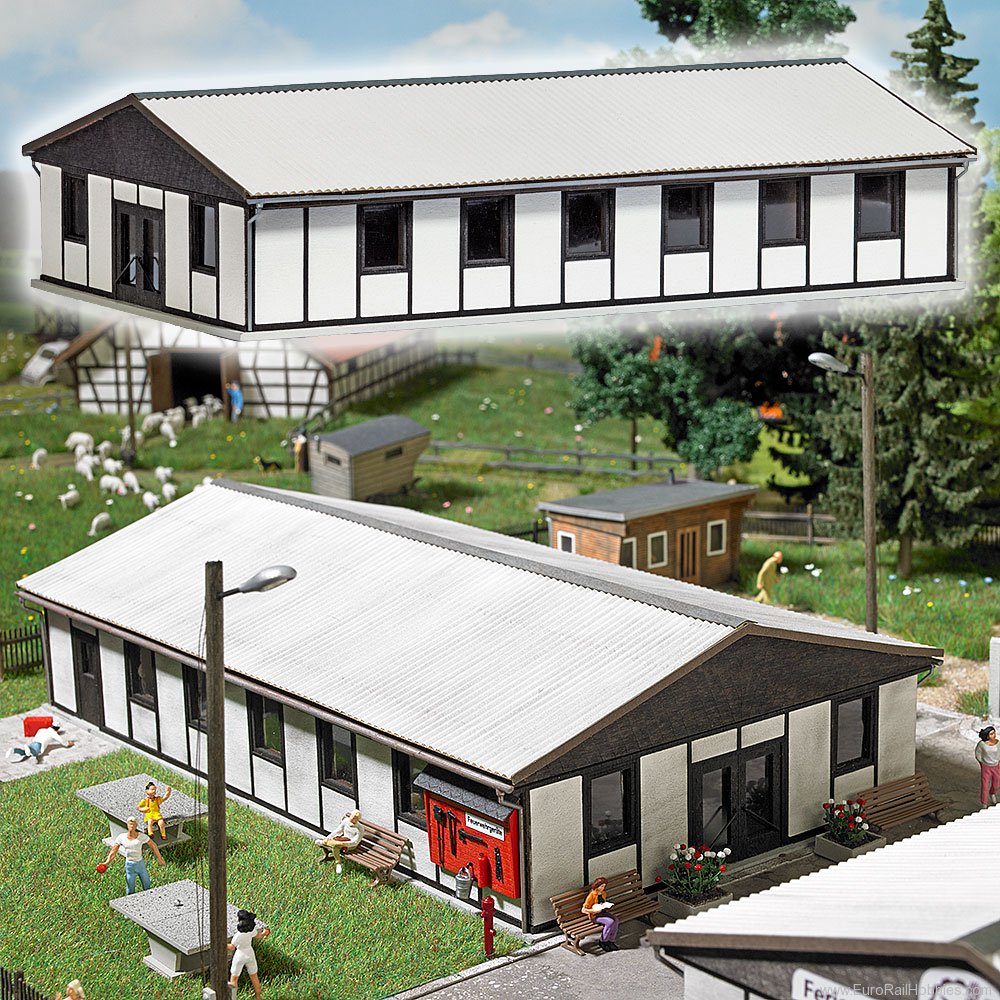 Busch 1392 HO Barrack Dining Hall