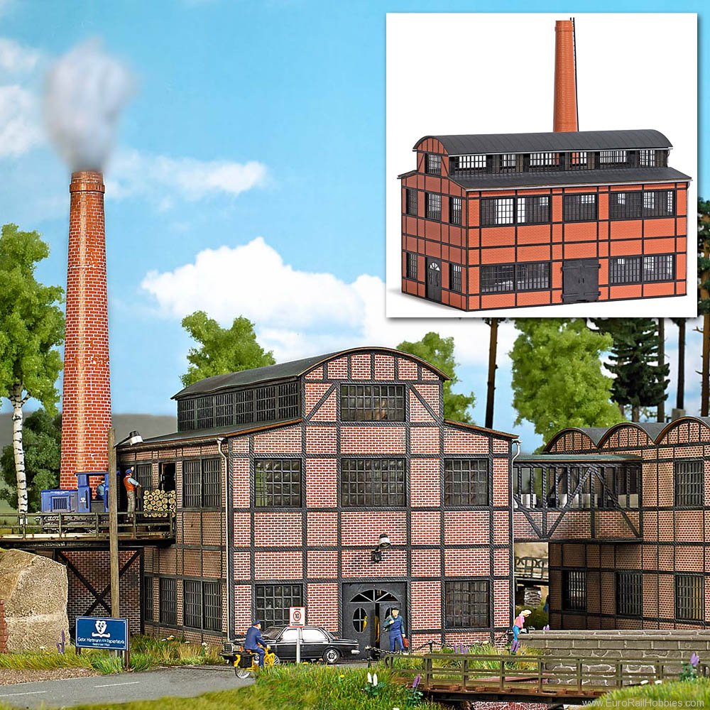 Busch 1557 HO Paper Mill (Production Hall)