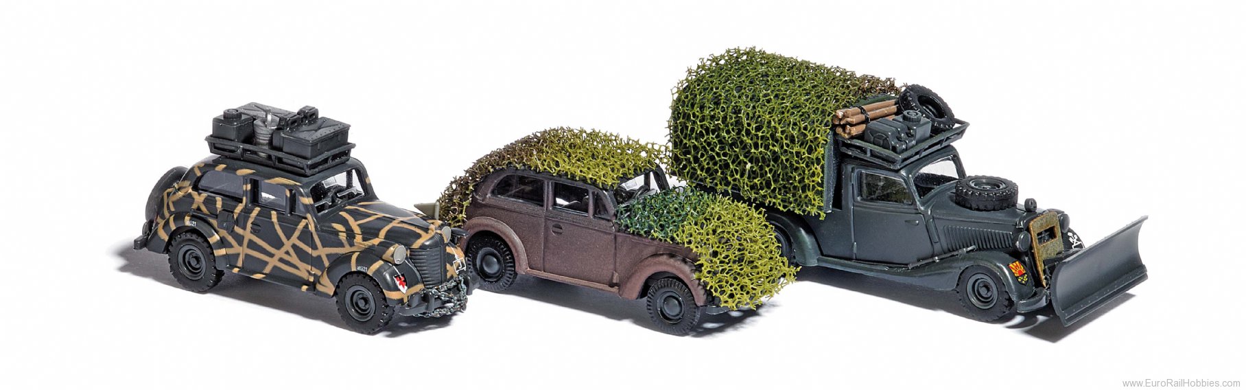 Busch 89008 HO Military Vehicle Set