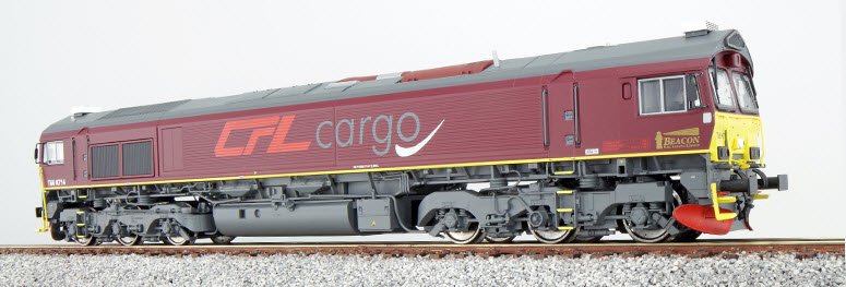 ESU 31070 HO Diesel loco, CFL Cargo DK T66 714,