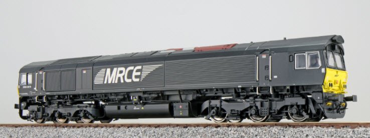 ESU 31278 HO Diesel loco, MRCE DE 6616, black, Era