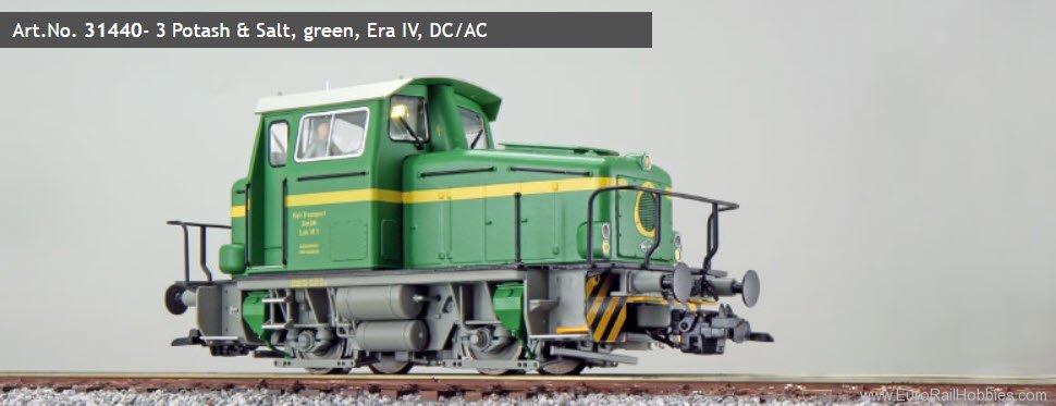 ESU 31440 HO Diesel Locomotive KG 230 B, 3 Kali