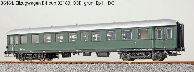 ESU 36161 HO Passenger coach B4ipüh 32183, 2. Klasse,
