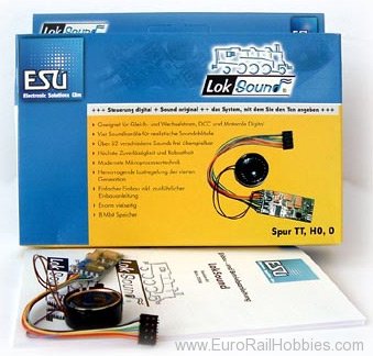 ESU 52480 HO, O LokSound V3.5 Diesel MaK Vossloh G1200