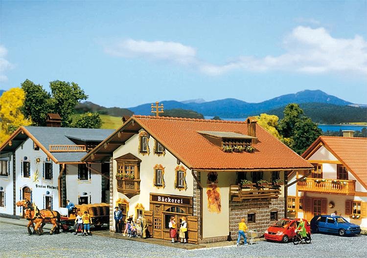Faller 190232A HO Large Alpine house with bakery