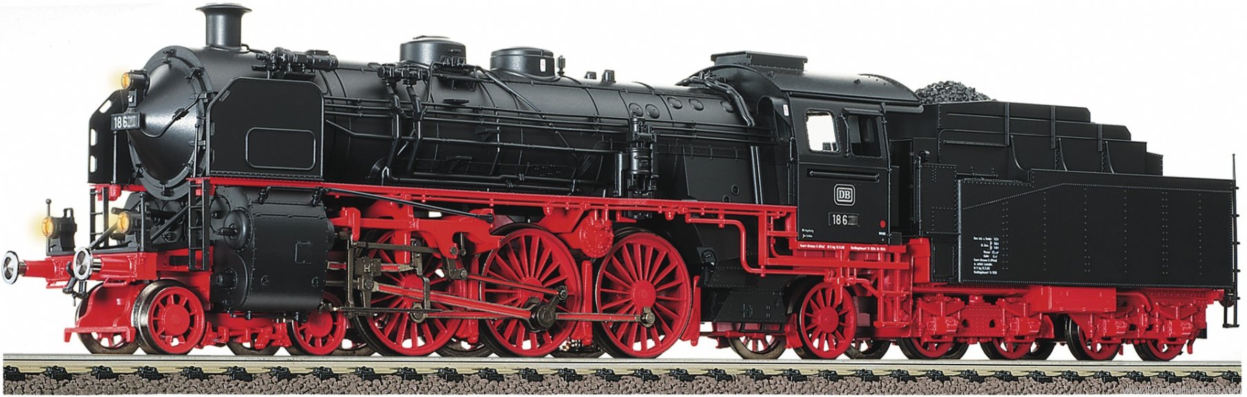 Fleischmann 411872 HO Steam locomotive class 18.6, DB (DCC